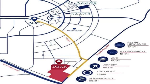 ديجار القاهرة الجديدة Dijar New Cairo - نيو هايتس العقارية